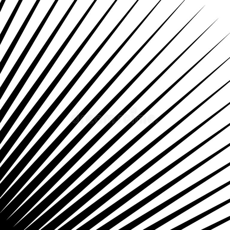 Dynamic Lines Pattern. Comic Lines Spreading from Corner. Starburst, Sunburst, Radial Lines ...