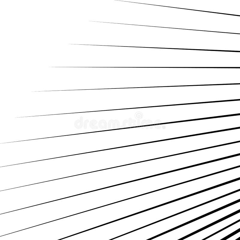 Dynamic Lines Pattern. Comic Lines Spreading from Corner. Starburst ...