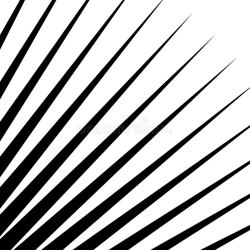 Dynamic Lines Pattern. Comic Lines Spreading from Corner. Starburst ...