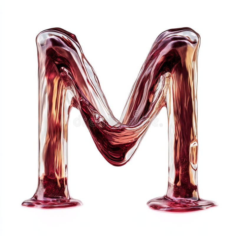 Liquid Letter M Stock Illustrations – 590 Liquid Letter M Stock ...
