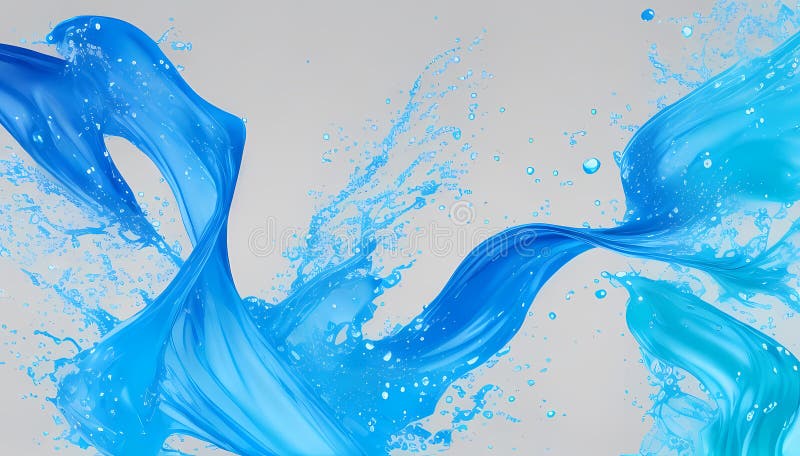 Dynamic Liquid Splash: Vibrant Colors for Energetic PowerPoint ...
