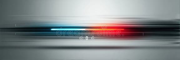 Dynamic Loading Bar with Digital Counters Showcasing Smooth Motion Blur ...