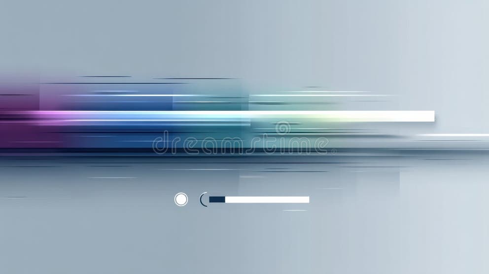 Dynamic Loading Bar with Minimalist Digital Counters Showcasing Smooth ...