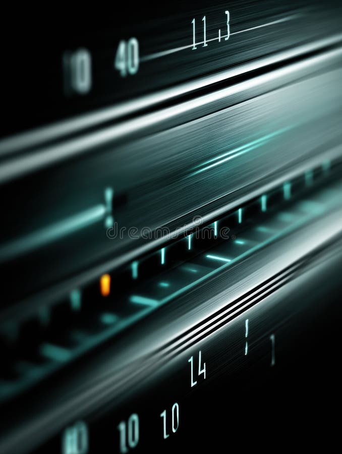 Dynamic Loading Visual with Clean Motion Blur of Digital Counters ...