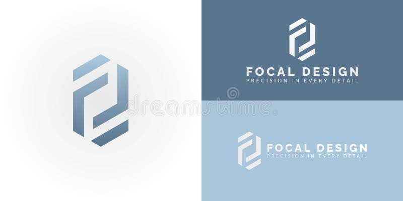 The Dynamic Logo Design Creatively Integrates the Initials FD into a ...