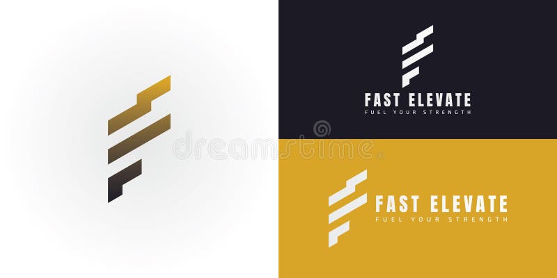 The Dynamic Logo Design Features the Initials FE Creatively Integrated ...