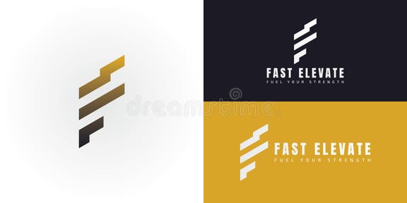 The Dynamic Logo Design Features the Initials FE Creatively Integrated ...