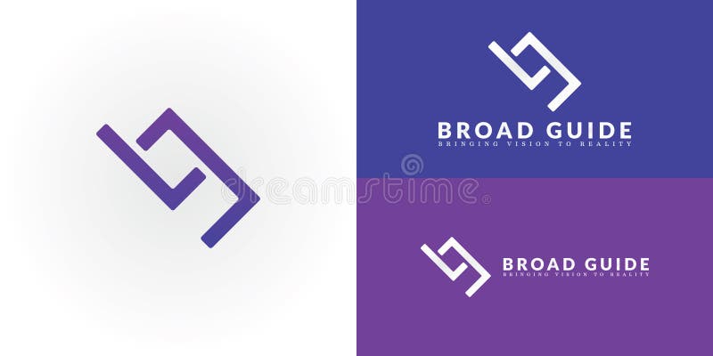 The Dynamic Logo Design Features the Initials BG Creatively Intertwined ...