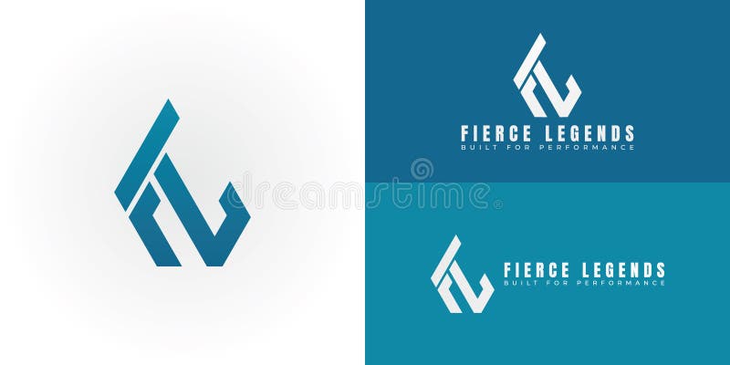 The Dynamic Logo Design Features the Initials FL Creatively Integrated ...