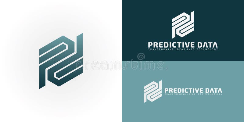 The Dynamic Logo Design Features the Initials PD Creatively Integrated ...