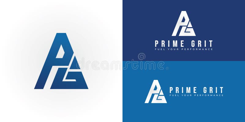 The Dynamic Logo Design Features the Initials PG Creatively Integrated ...