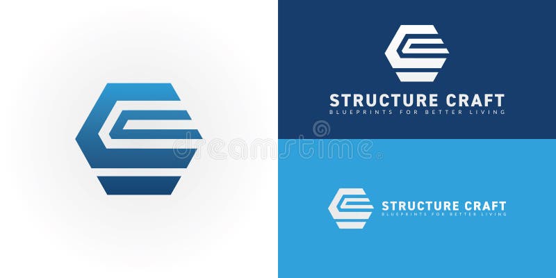 The Dynamic Logo Design Features the Initials SC Creatively Integrated ...