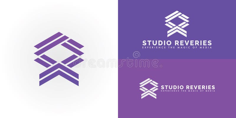 The Dynamic Logo Design Features the Initials SR Creatively Integrated ...