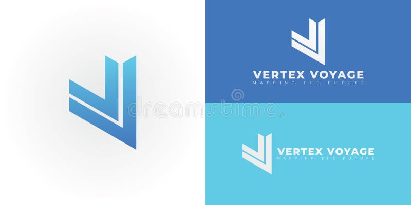 The Dynamic Logo Design Features the Initials VV Creatively Integrated ...