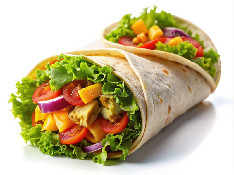 A Dynamic Long Exposure of a Delicious Crunch Wrap a Study in Texture ...