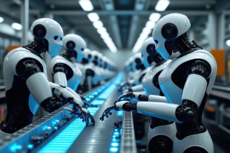 Dynamic Machine Collaboration through Robotic Clusters Stock ...