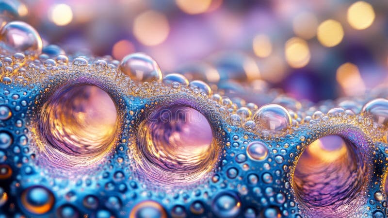 A Dynamic, Macro Image of Bright, Textured Layers Evoking Organic ...