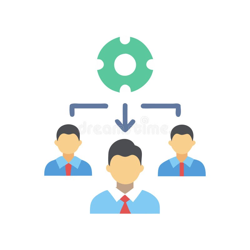 Dynamic Management Icon for Planning Stock Photo - Illustration of ...