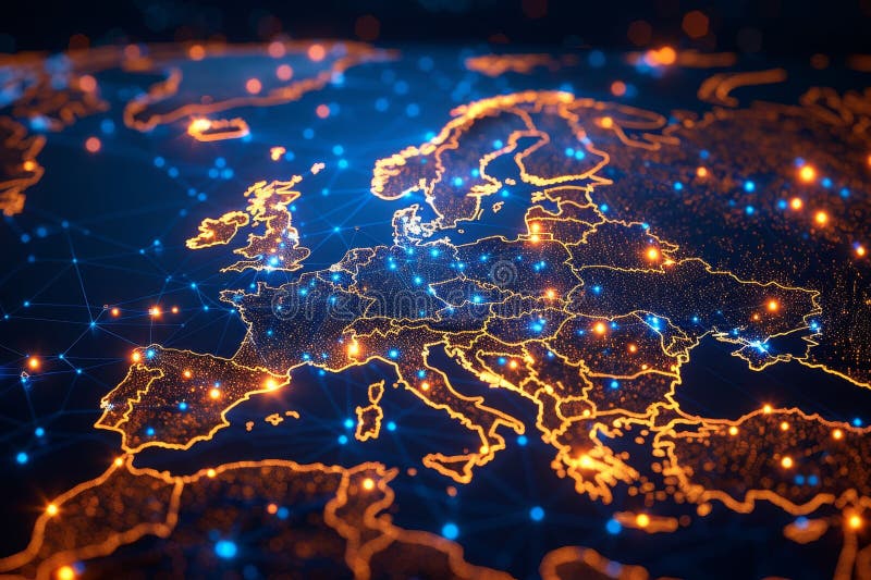 Dynamic Map Emphasizes Western Europe for Enhanced Global Network ...