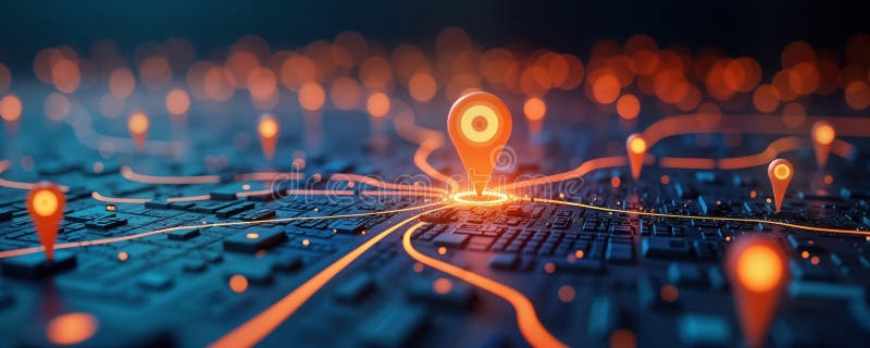 Dynamic Map Visualization Shows Seamless Tech Communication Systems ...