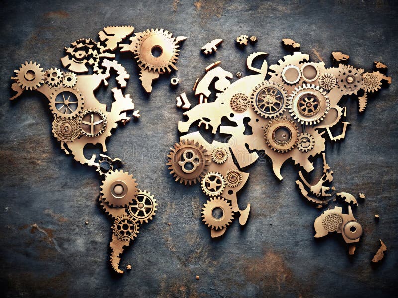 Global Industrial and Technological Landscape a Comprehensive Visual ...