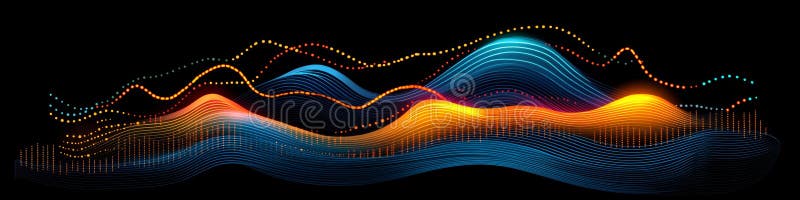 Dynamic Market Insights Vector Chart for Investment Visualization and ...