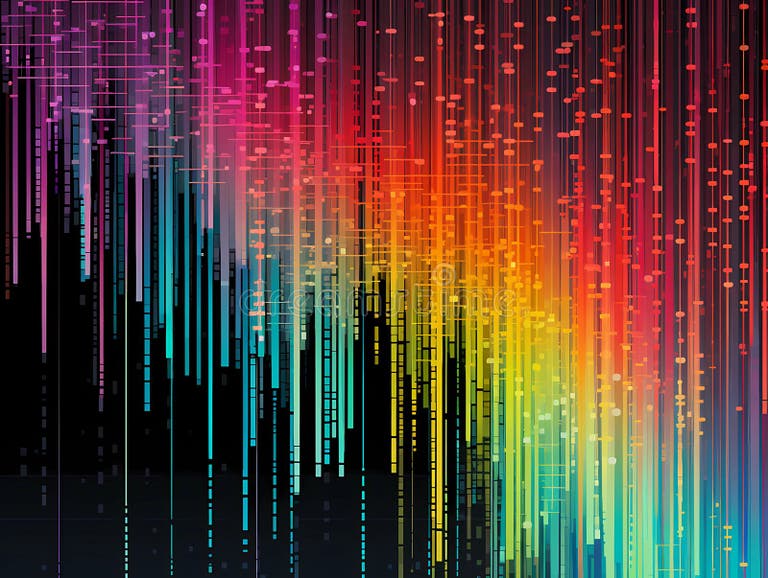 Rainbow Matrix Stock Illustrations – 1,622 Rainbow Matrix Stock ...