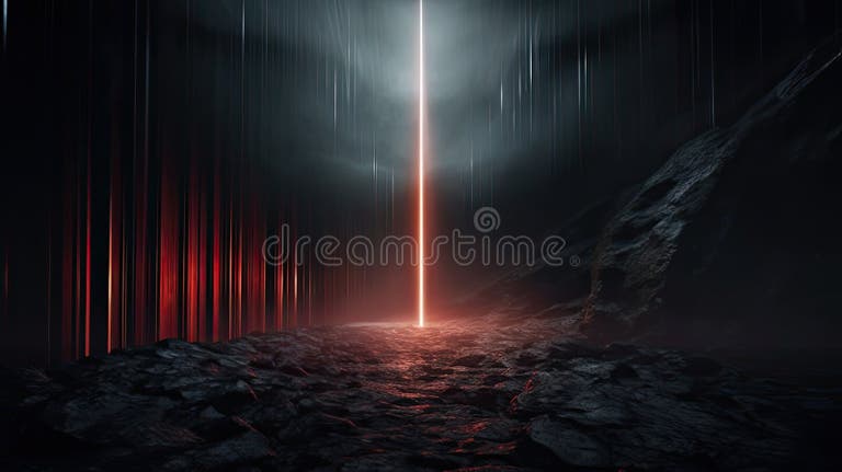 A Dynamic and Mesmerizing Light Moving in a Vertical Straight Line ...