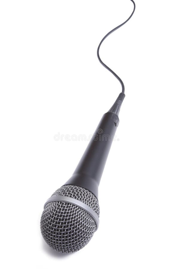 Studio Talkback Microphone stock photo. Image of feedback - 28300