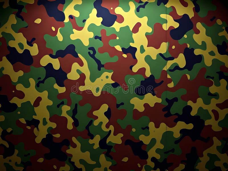 Dynamic Military Camouflage Pattern Background for Design Projects ...
