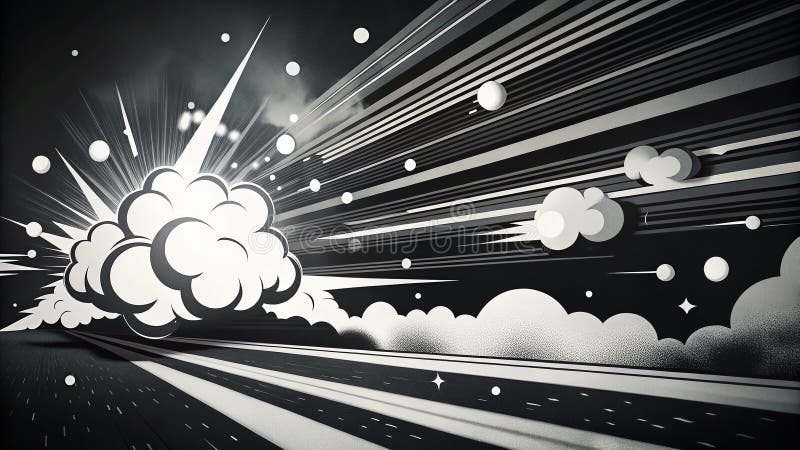 Unleash Comic Speed Boom Effects Stock Illustrations – 2 Unleash Comic ...