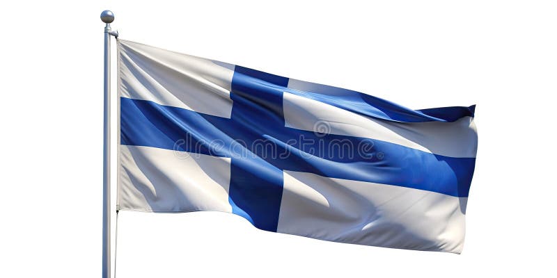 A Dynamic Minimalist Representation of the Finnish Flag in a Continuous ...