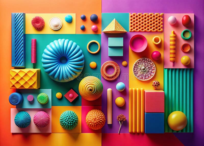 Dynamic Modern Branding Abstract Shapes and Bold Colors Spark Vibrant ...