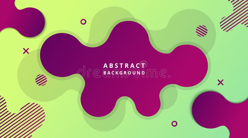 Dynamic Modern Fluid Gradient Background with Geometric Shapes ...