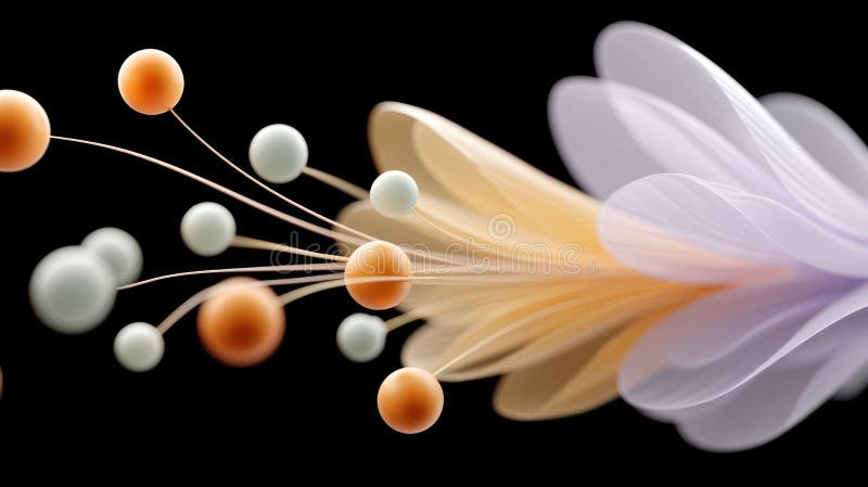 Dynamic Molecular Flower Structure with Soft Flowing Energy Particles ...