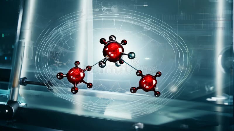 Dynamic Molecular Interaction in a Futuristic Laboratory Setting with ...