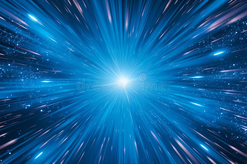 Dynamic Motion Abstract Blue Comic Zoom Speed Adds Energy Visually ...