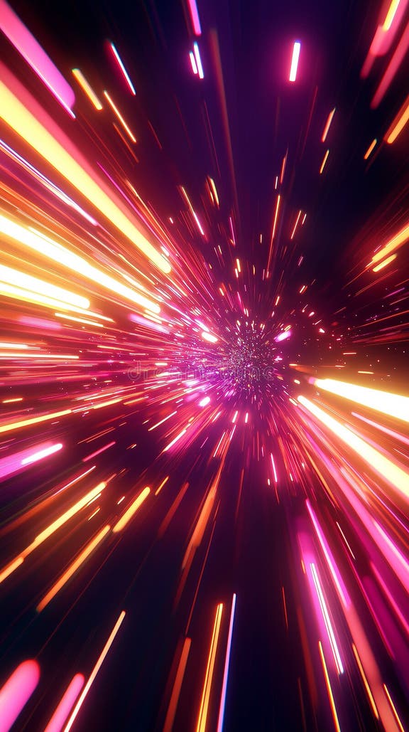 Dynamic Motion Background with Light Effects and Speed Emphasis Stock ...