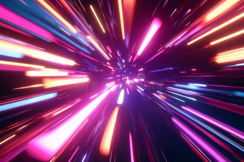 Dynamic Motion Background with Light Effects and Top View Perspective ...