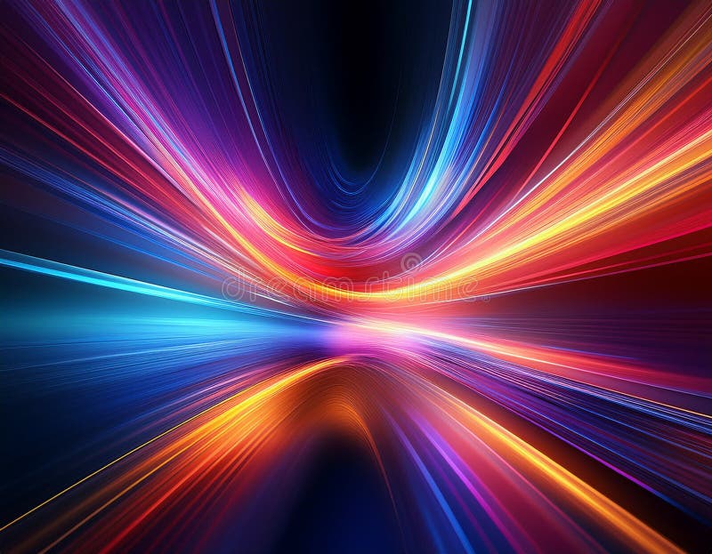Dynamic Motion Blur Abstract Vibrant and Colorful Background Capturing ...