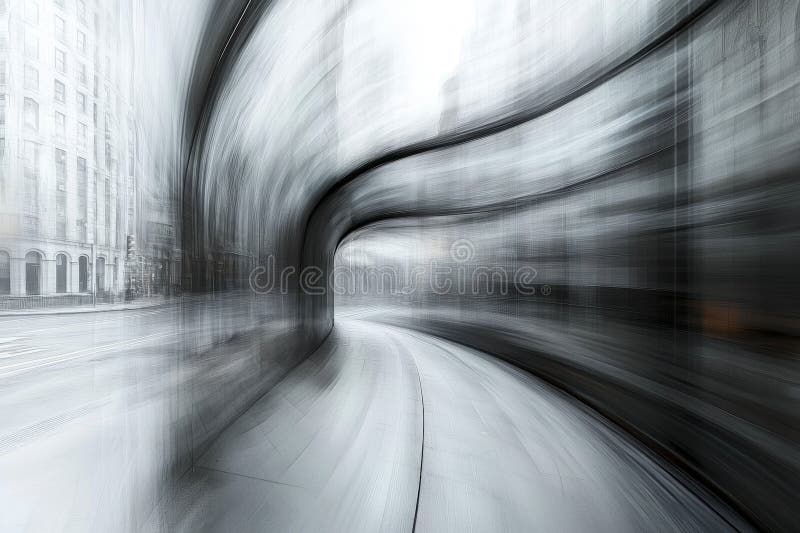 A Dynamic Motion Blur Background Conveying Speed and Fluidity. Stock ...