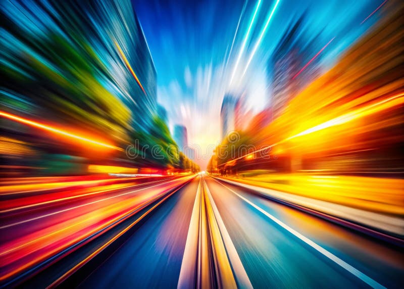 Dynamic Motion Blurred Dash Clipart Abstract Background Design for Fast ...