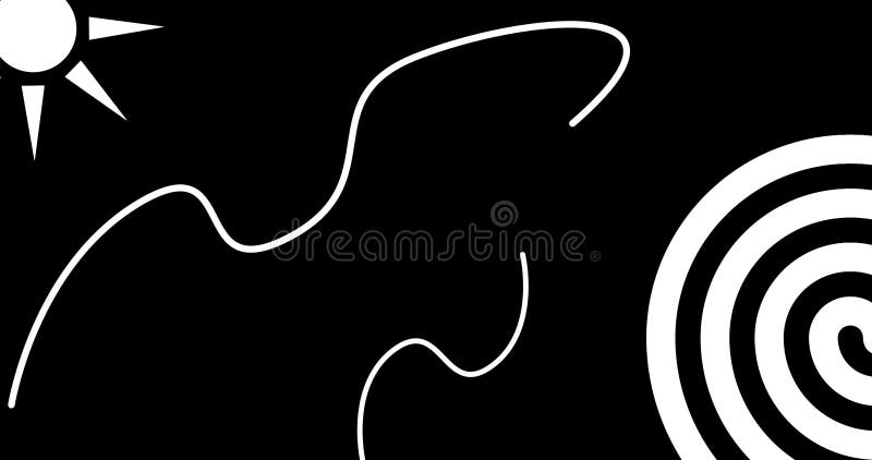 A Dynamic Motion Graphics Animation Featuring Abstract Shapes and Fluid ...