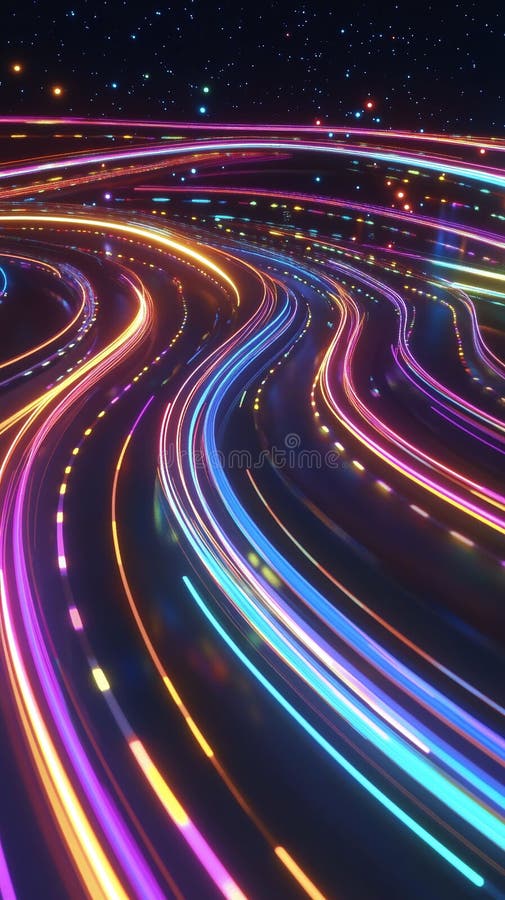 Dynamic Motion Graphics Representing Vibrant Urban Energy and Diverse ...