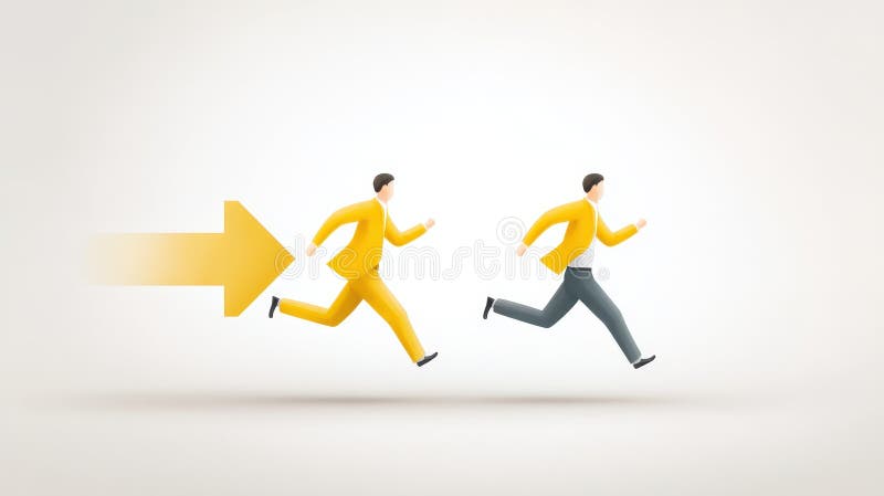Dynamic Motion of Two Figures Running in a Minimalist Environment for ...