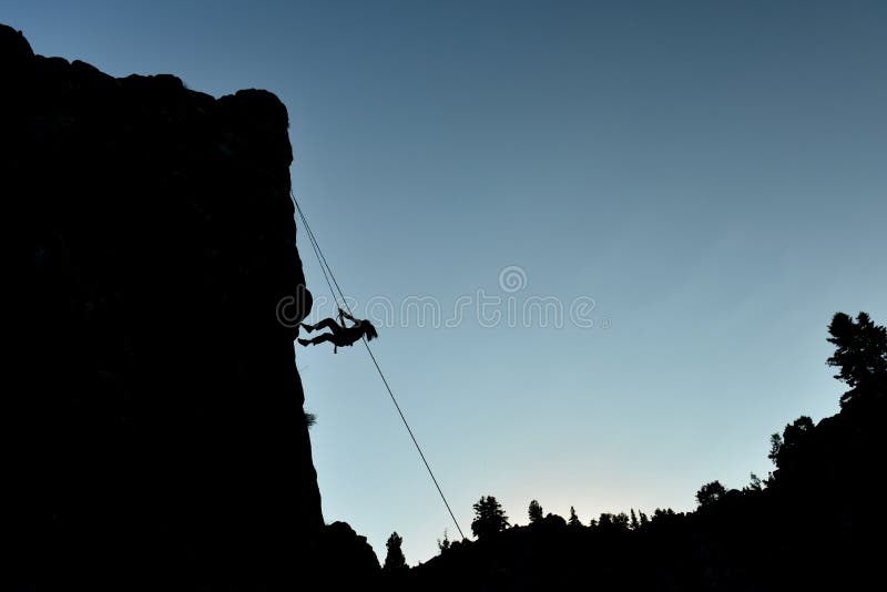 Rock Climbing and Dynamic Movements Stock Image - Image of successful ...