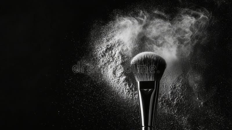 The Dynamic Movement of Cosmetic Powder is Captured in this ...