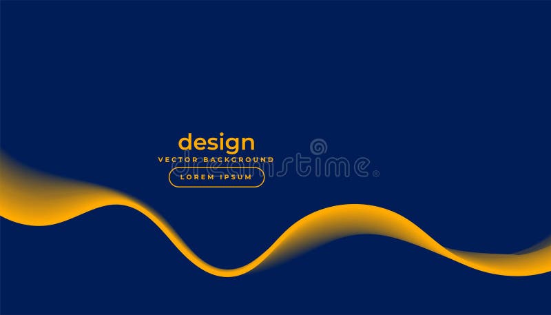 Dynamic Movement Gradient Wavy Line Modern Background Design Stock ...
