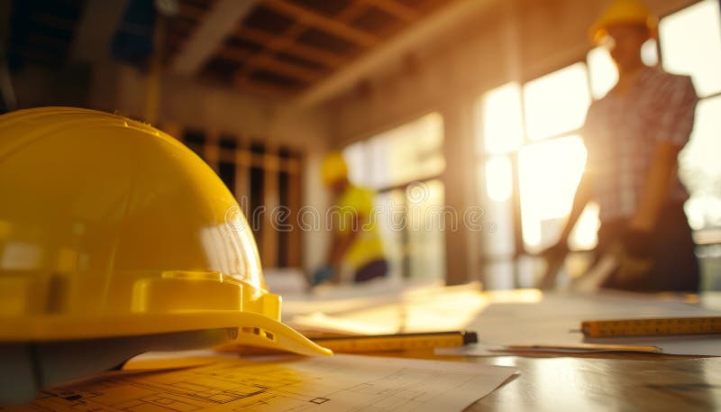 Dynamic Movie Poster Featuring Construction Workers Analyzing ...