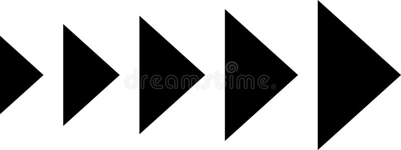 Dynamic Moving Arrow Symbol Stock Illustrations – 584 Dynamic Moving ...